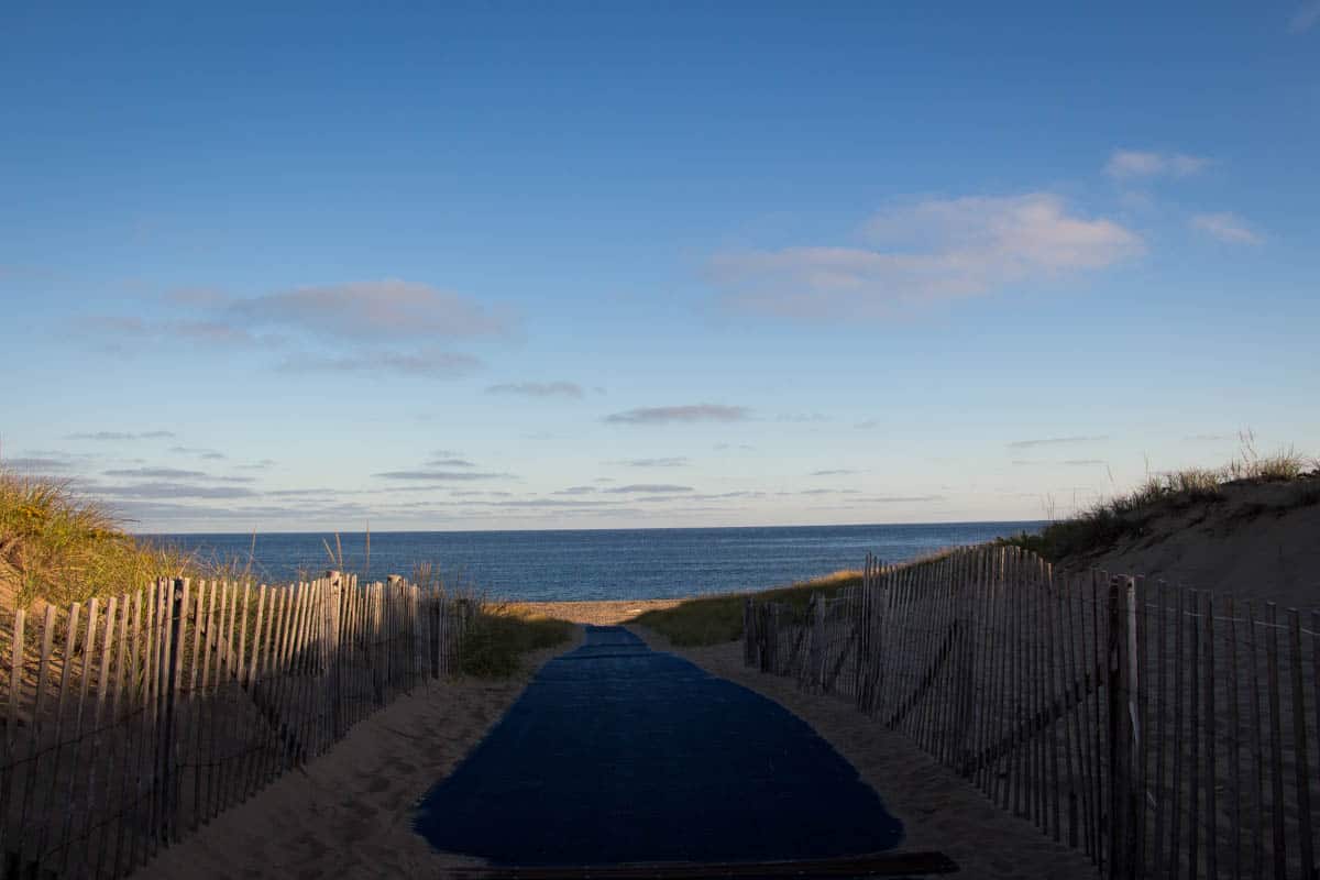 Cape Cod National Seashore ved Atlanterhavet – Massachusetts, USA ...