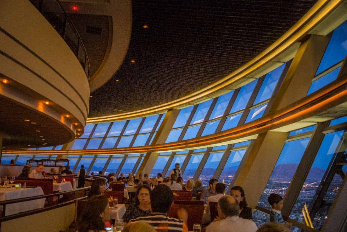 Anmeldelse af Top of the World Restaurant på The Strat - Las Vegas, USA ...