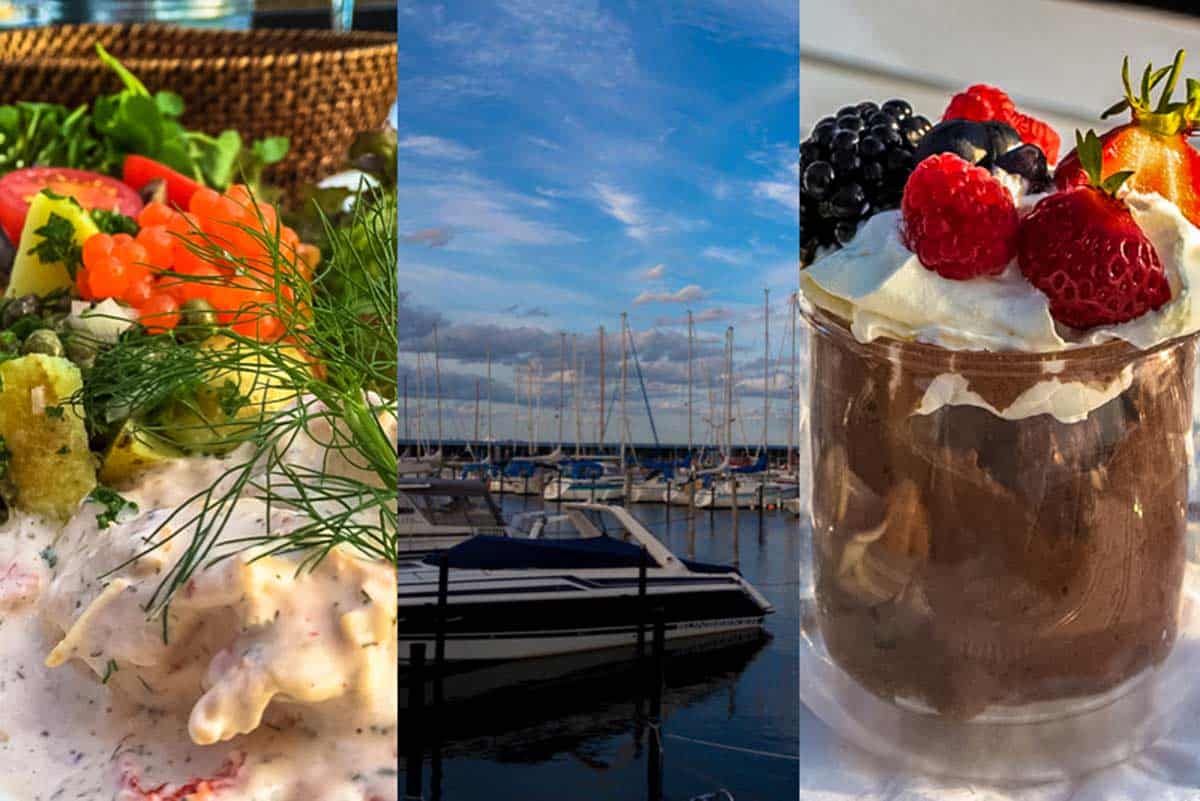 Anmeldelse af middag på Jenners Seaside - Mosede Havn ved Greve ...